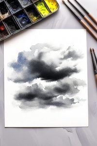 31 Watercolor Clouds Drawing Ideas to Elevate Your Art