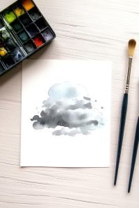 31 Watercolor Clouds Drawing Ideas to Elevate Your Art