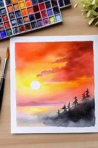 31 Watercolor Clouds Drawing Ideas to Elevate Your Art