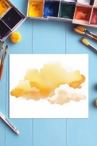 31 Watercolor Clouds Drawing Ideas to Elevate Your Art