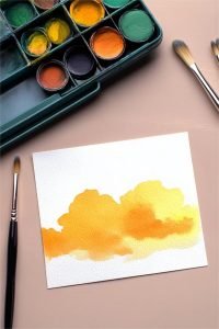 31 Watercolor Clouds Drawing Ideas to Elevate Your Art