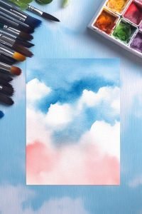 31 Watercolor Clouds Drawing Ideas to Elevate Your Art