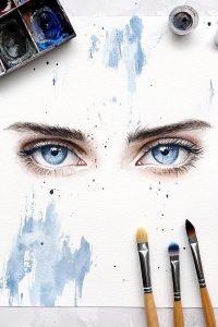 Explore 27 Watercolor Eyes Drawing Ideas for Your Art Journal