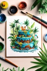 27 Watercolor Cake Drawing Ideas to Inspire Your Sweet Creations