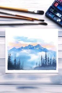 31 Watercolor Clouds Drawing Ideas to Elevate Your Art