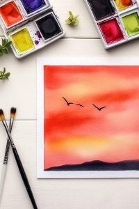 26 Watercolor Sky Drawing Ideas for Stunning Art Inspiration