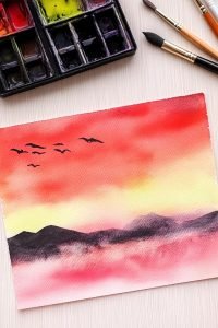 26 Watercolor Sky Drawing Ideas for Stunning Art Inspiration