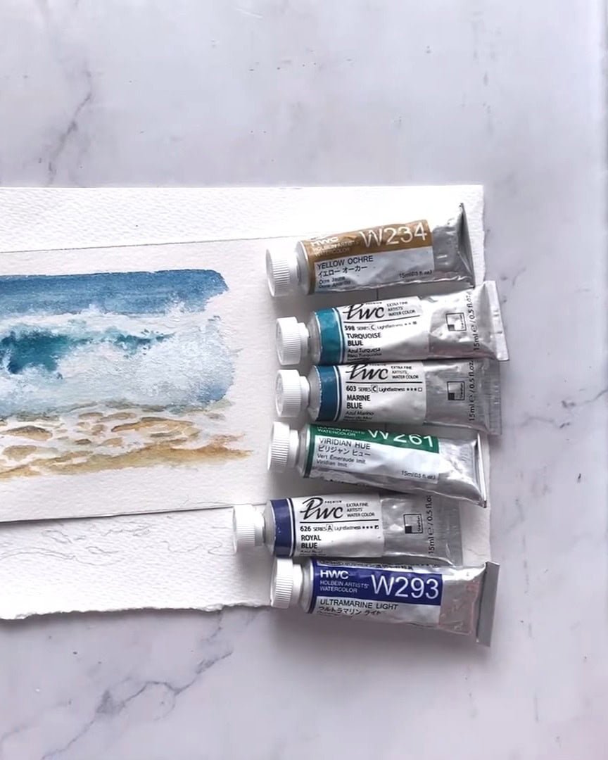 How to Paint a Realistic Beachscape with Watercolors