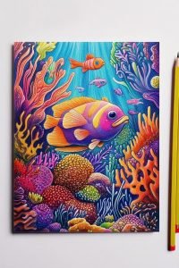 25 Colored Pencil Drawing Fish Ideas for Stunning Underwater Art