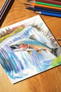 25 Colored Pencil Drawing Fish Ideas for Stunning Underwater Art
