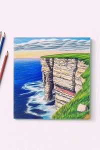 26 Colored Pencil Drawing Landscape Ideas to Inspire Your Next Artwork