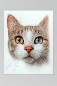 26 Colored Pencil Cat Drawing Ideas That Will Melt Your Heart