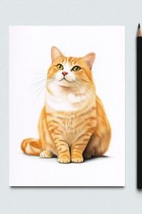 26 Colored Pencil Cat Drawing Ideas That Will Melt Your Heart
