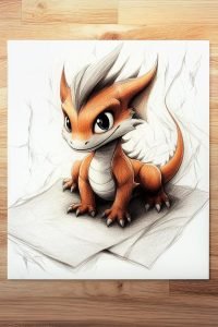 25 Colored Pencil Dragon Drawing Ideas for Fantasy Art Lovers
