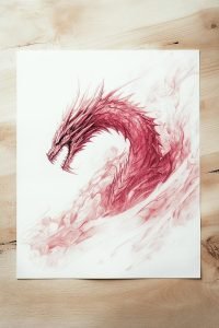 25 Colored Pencil Dragon Drawing Ideas for Fantasy Art Lovers