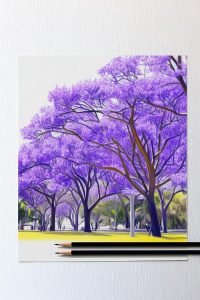 23 Colored Pencil Trees Drawing Ideas to Inspire Your Nature Art