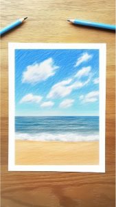 Breathtaking 24 Colored Pencil Ocean Drawing Ideas For Sea Lovers