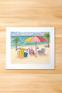 Fun And Easy 28 Colored Pencil Summer Drawing Ideas To Try
