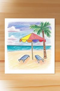 Fun And Easy 28 Colored Pencil Summer Drawing Ideas To Try