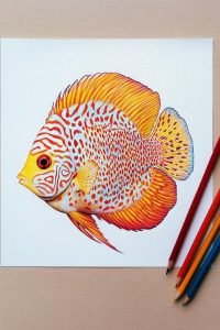 25 Colored Pencil Drawing Fish Ideas for Stunning Underwater Art