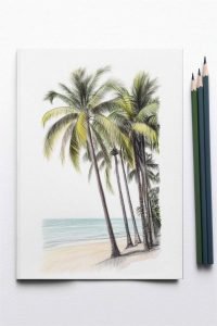 23 Colored Pencil Trees Drawing Ideas to Inspire Your Nature Art