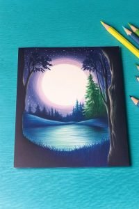 26 Colored Pencil Drawing Landscape Ideas to Inspire Your Next Artwork
