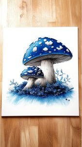21 Colored Pencil Mushroom DIY Painting Ideas to Try Today