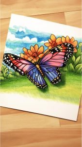 19 Colored Pencil Butterfly DIY Ideas That Spark Creative Joy