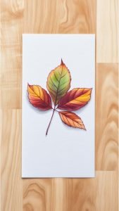 26 Colored Pencil Leaves Paintings Easy Ideas for Beginners to Try