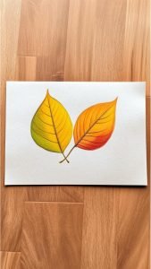 24 Colored Pencil Leaves Drawing Ideas for Stunning Botanical Art