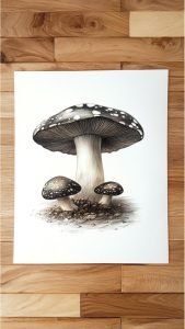 Explore Nature-Inspired Art with These 20 Colored Pencil Mushroom ...