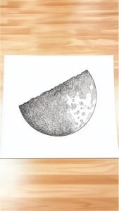 24 Colored Pencil Moon Drawing Ideas to Inspire Magical Night Art