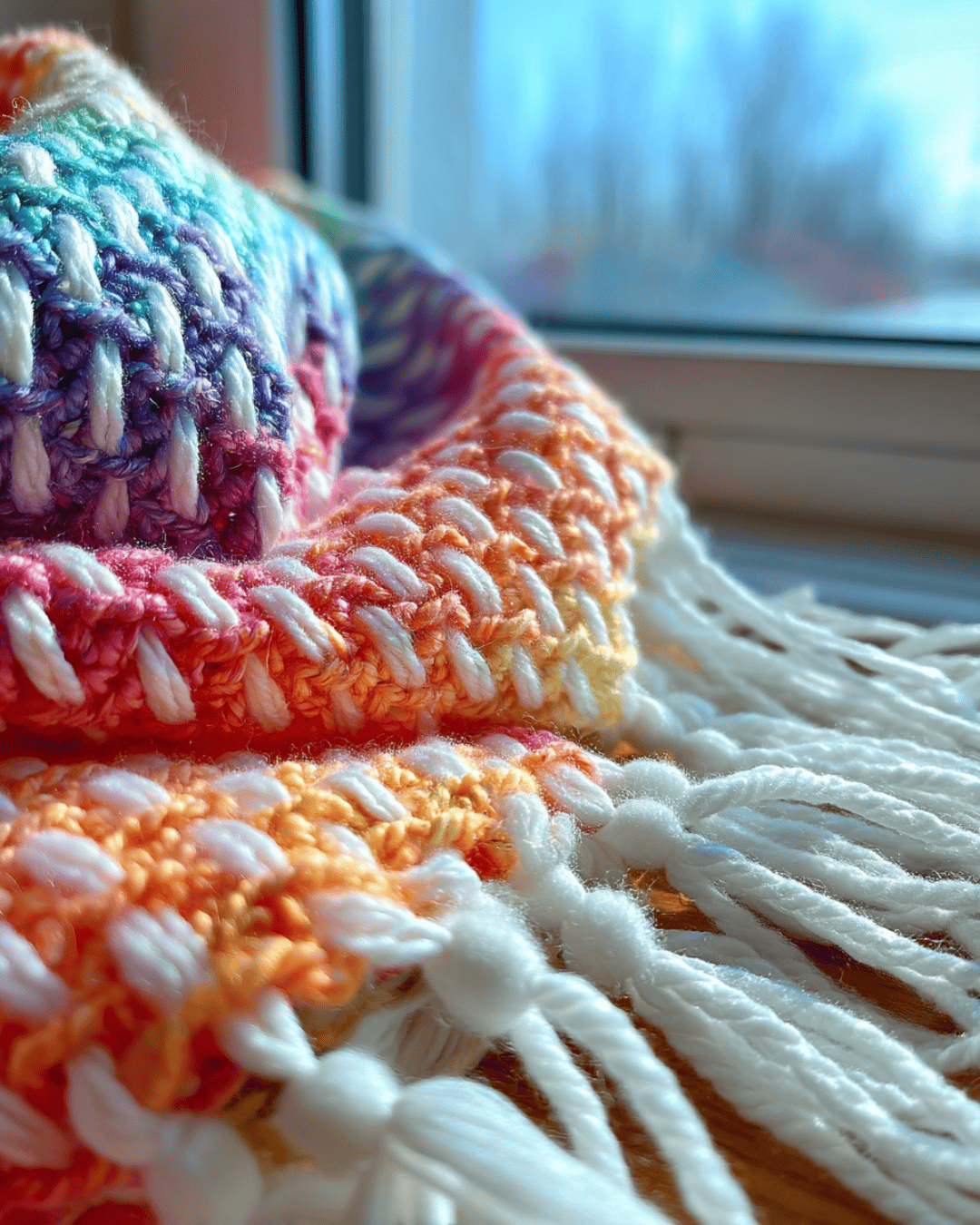 Woven Scarf Crochet Pattern
