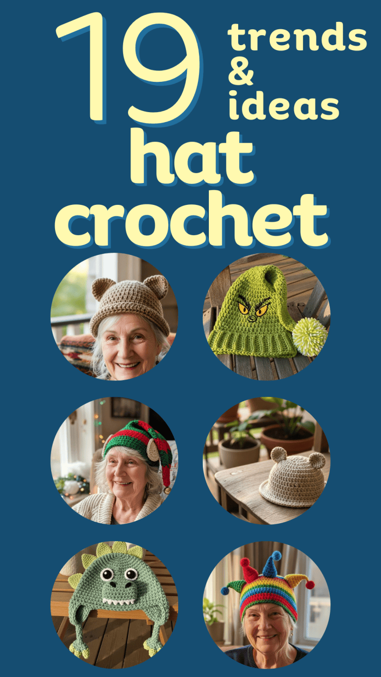 19 Creative Crochet Hat Designs to Brighten Up Your Wardrobe