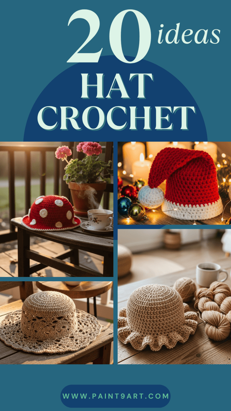20 Crochet Hat Ideas for Every Season and Skill Level