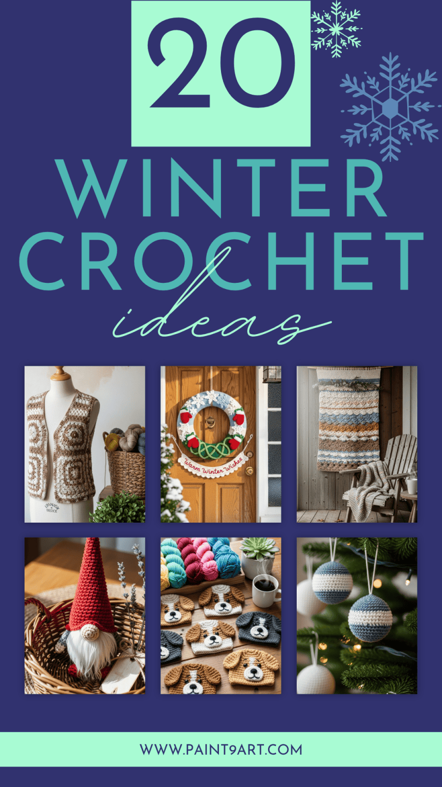 20 Creative Winter Crochet Projects for Handmade Gifts and Decor