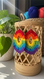 24 Crochet Earrings Ideas That Add Handmade Charm to Any Look