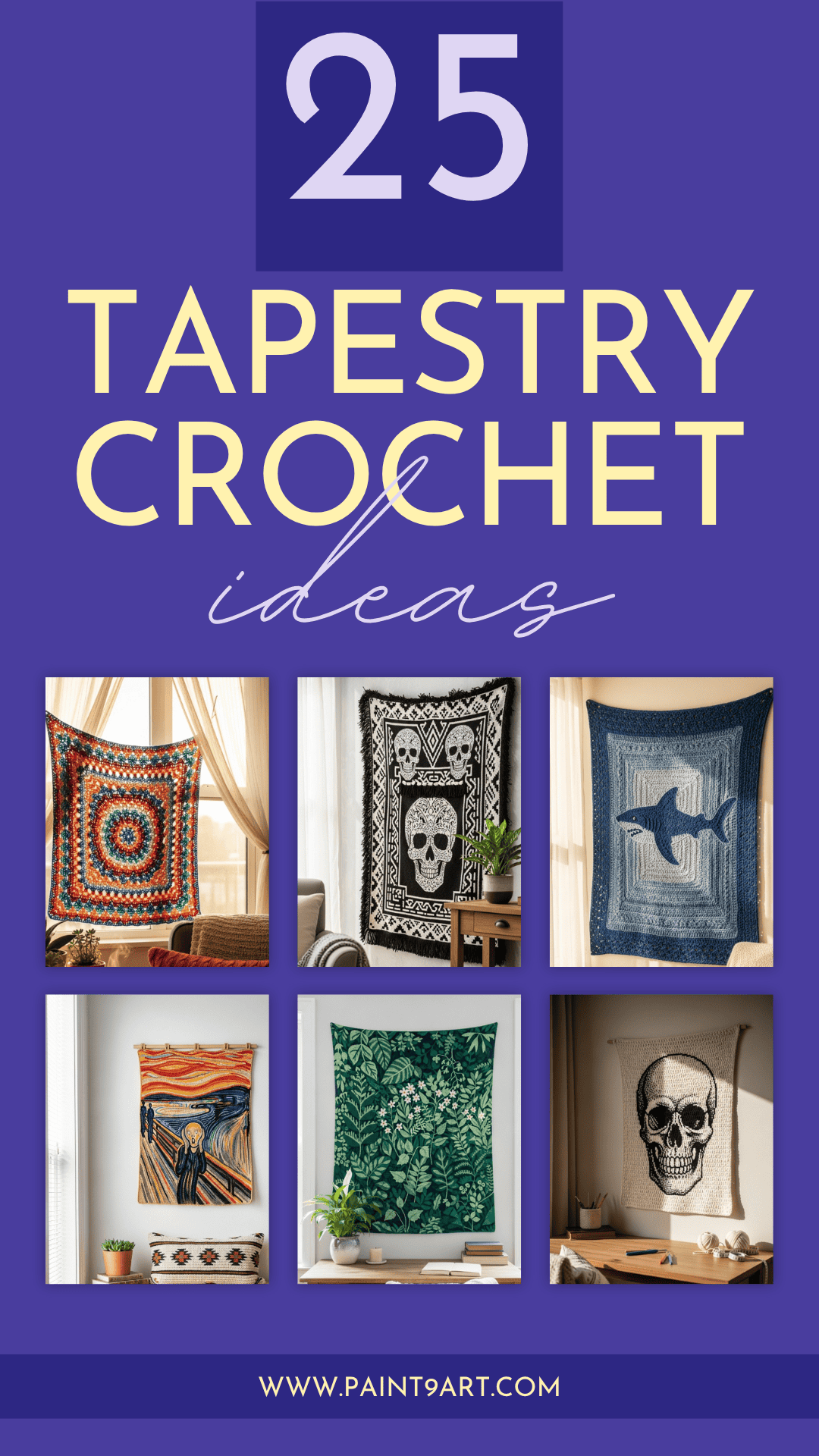 25 Tapestry Crochet Designs With Stunning Patterns And Easy Ideas